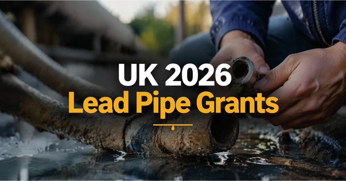 Lead Pipe Replacement Grants UK 2026 Guide